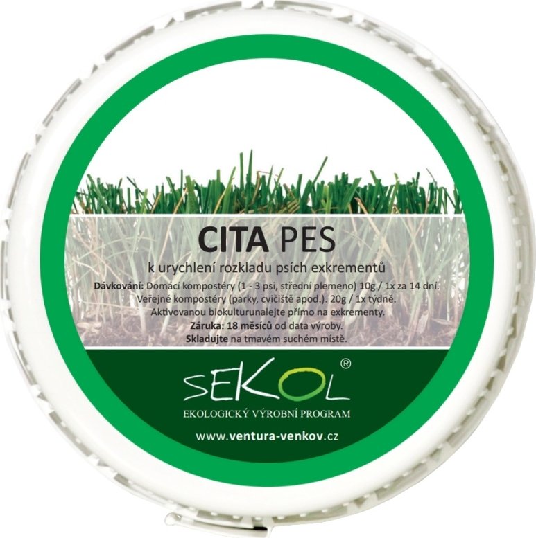 Sekol Cita enzymy urychlující rozklad psích exkrementů 400 g od 631 Kč ...