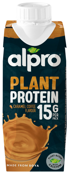 Recenze Alpro High Protein sójový nápoj 250 ml karamel/káva - Zbozi.cz