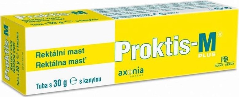 Farma Derma Proktis-M Plus rektální mast 30 g od 189 Kč - Zbozi.cz