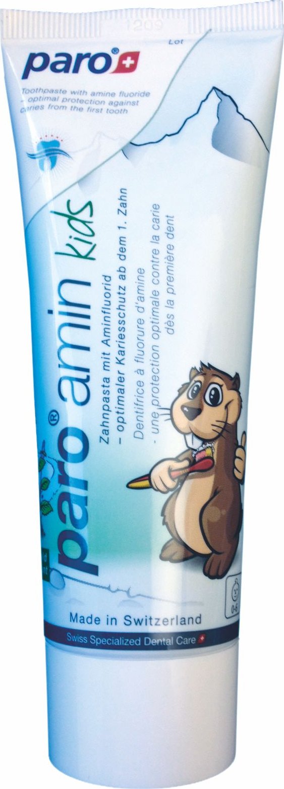 Paro Amin Kids dětská zubní pasta 75 ml od 168 Kč - Zbozi.cz