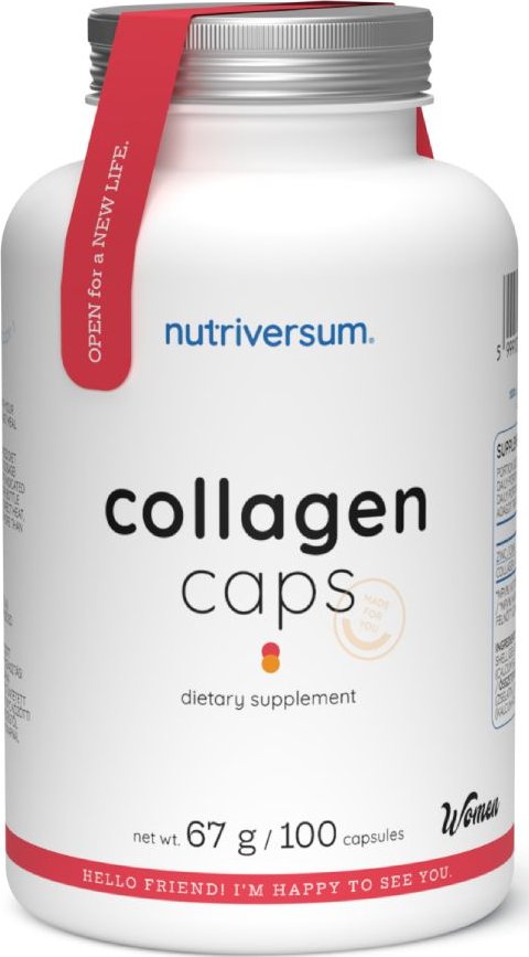 Nutriversum Women Collagen Caps 100 cps. od 179 Kč - Zbozi.cz