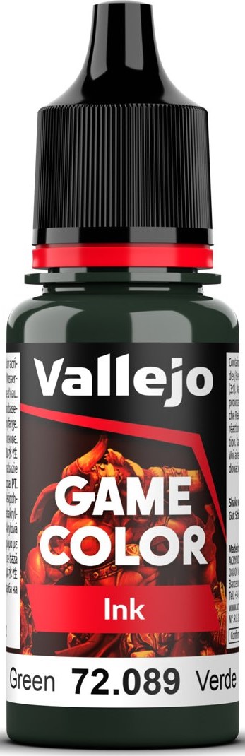 Vallejo Game Color Ink 18 ml, zelená 72089 od 63 Kč - Zbozi.cz
