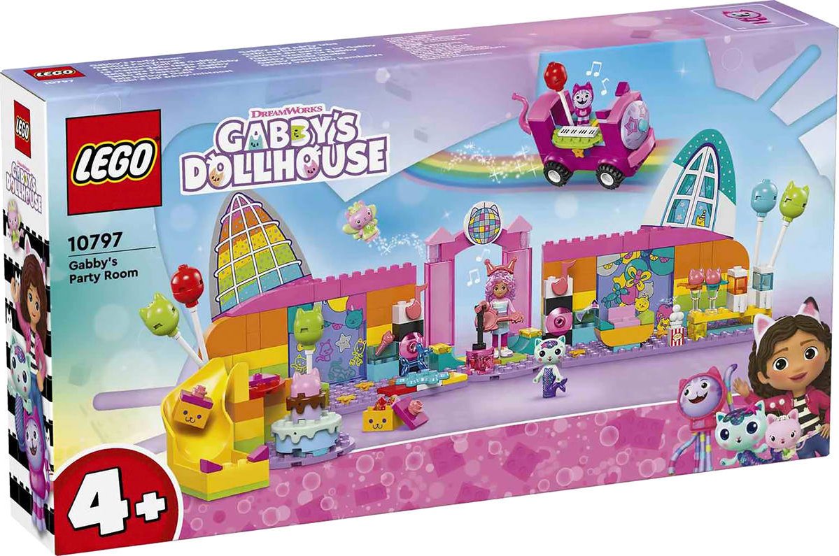 LEGO Gábinin kouzelný domek 10797 Gábi a její party místnost od 899 Kč ...