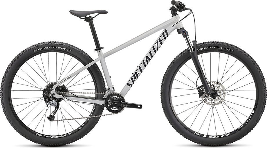 Recenze Specialized Rockhopper Comp 2X 29" Gloss Metallic White Silver ...