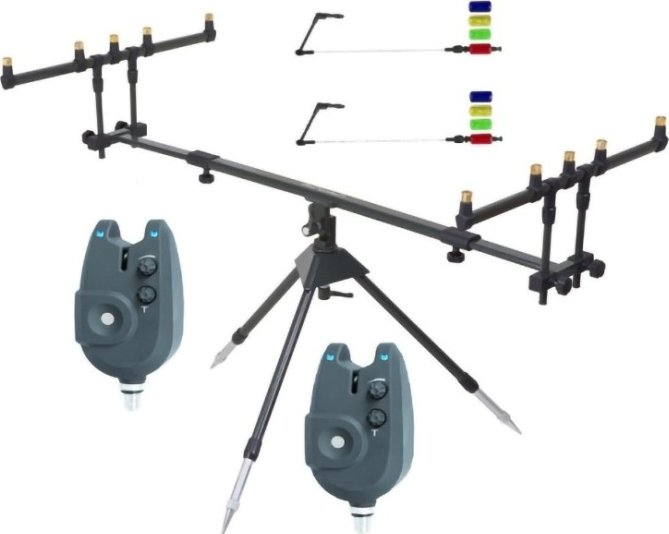 Jaf Capture Tripod Capture Accure Pod + Passion RZ 2 ks + vahadla od 3 ...