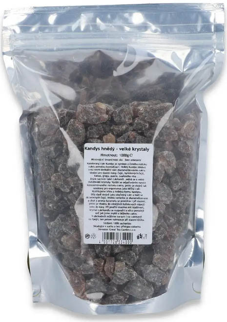 Latino Café Cukr Kandys hnědý krystal 1 kg - Zbozi.cz