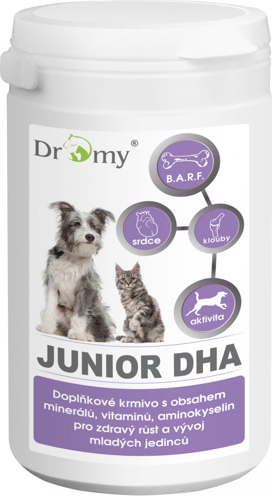 Dromy Junior DHA 700 g od 492 Kč - Zbozi.cz