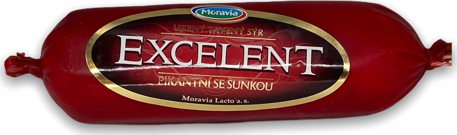 Moravia Lacto Excelent tavený uzený sýr 250 g pikantní se šunkou od 69 ...