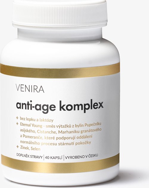 VENIRA Anti-age komplex 40 cps. od 783 Kč - Zbozi.cz
