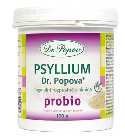 Dr. Popov Psyllium Probio 170 g od 199 Kč - Zbozi.cz