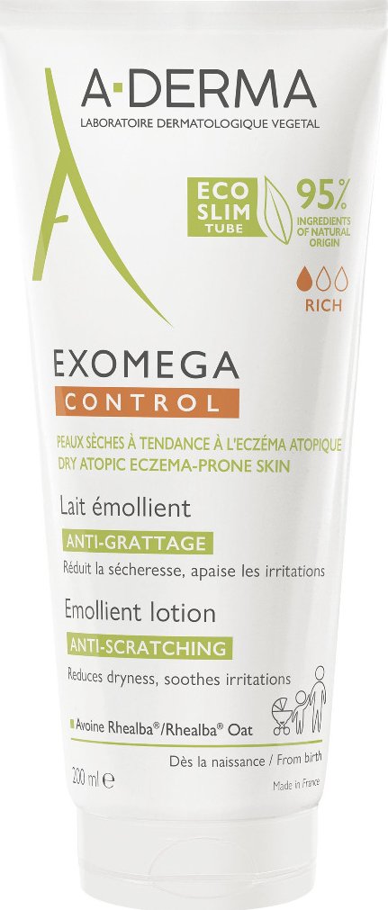 A-Derma Exomega Control emolienční mléko od 265 Kč - Zbozi.cz