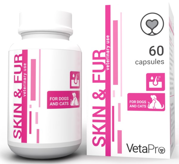VetaPro Skin & Fur 60 cps. od 289 Kč - Zbozi.cz