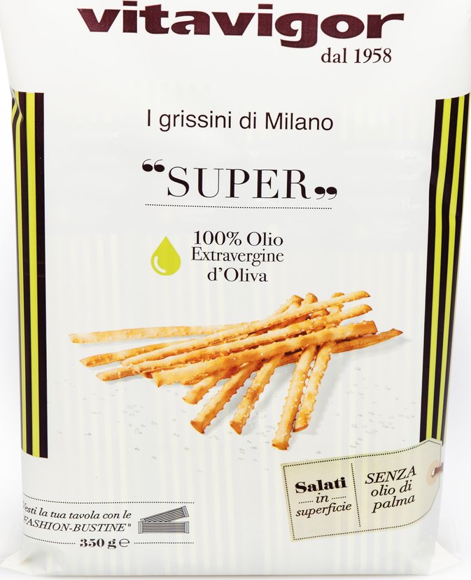 Vitavigor Super Grissini tyčinky 350 g solené od 107 Kč - Zbozi.cz