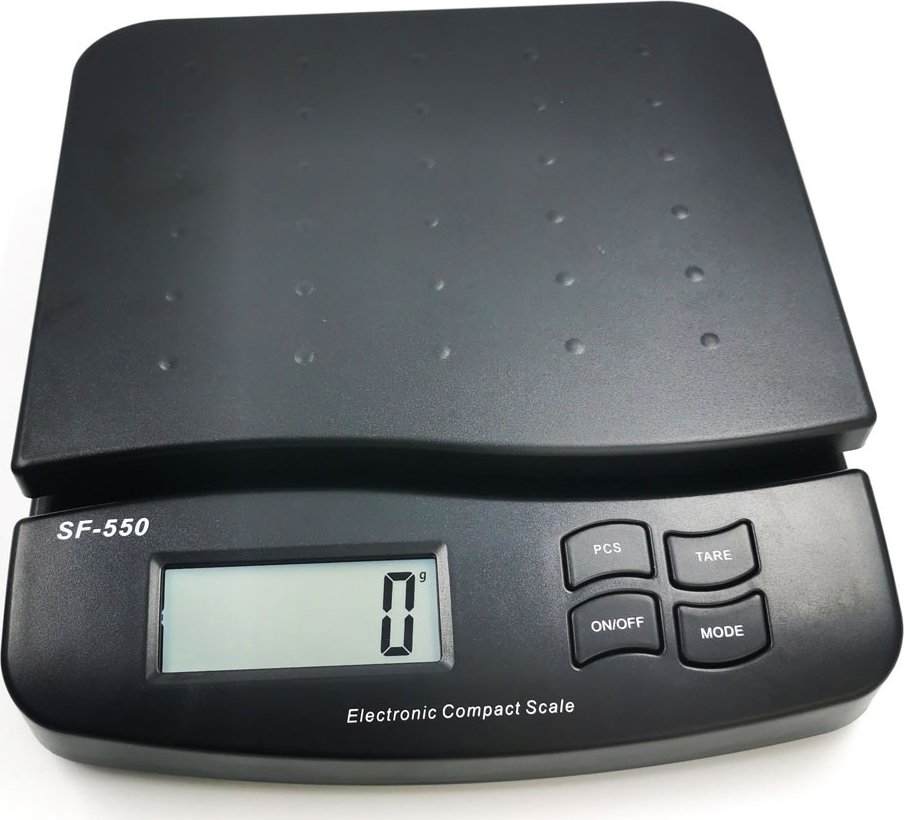 Digitální stolní váha SF-550 do 30 kg/1 g černá - Zbozi.cz