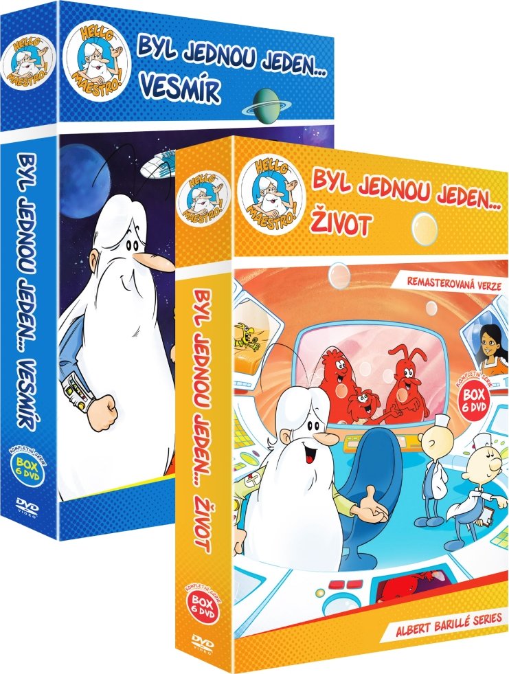 DVD Byl jednou jeden život + Byl jednou jeden vesmír Kolekce remasterovaná verze (2023) 12 disků ...