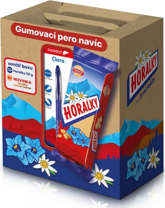 Sedita Horalky box 16x 50 g + gumovací pero - Zbozi.cz