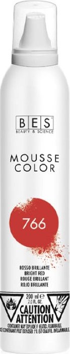 Bes Beauty & Science Mousse Color 200 ml 766 Bright Red od 228 Kč ...
