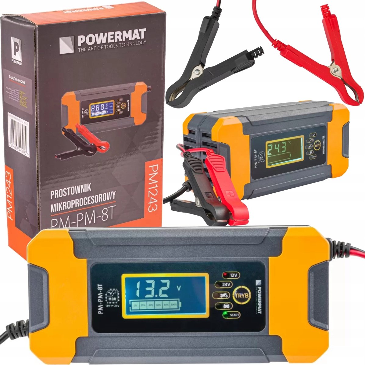 Powermat PM-PM-8T 12/24V 120Ah 8A od 442 Kč - Zbozi.cz