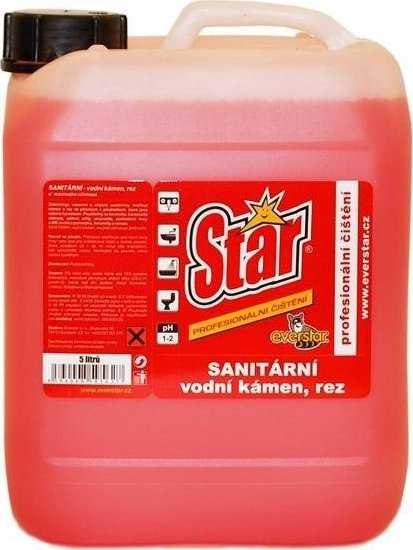 Everstar Star Sanitární na rez a vodní kámen 5 l od 341 Kč - Zbozi.cz
