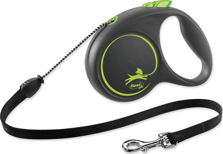 Flexi Black Design M lanko 5 m/20 kg od 208 Kč - Zbozi.cz