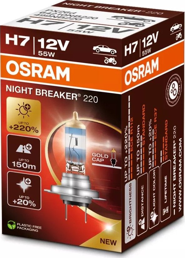 Recenze OSRAM 64210NB220 H7 12V 55W - Zbozi.cz