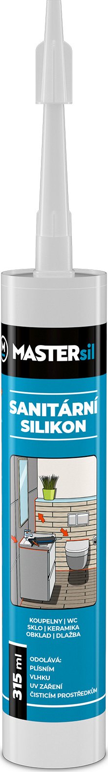 Recenze MASTERsil Sanitární silikon 315 ml - Zbozi.cz