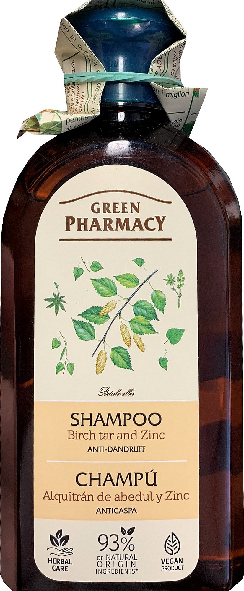 Green Pharmacy Březový dehet a zinek šampon proti lupům 350 ml od 58 Kč ...