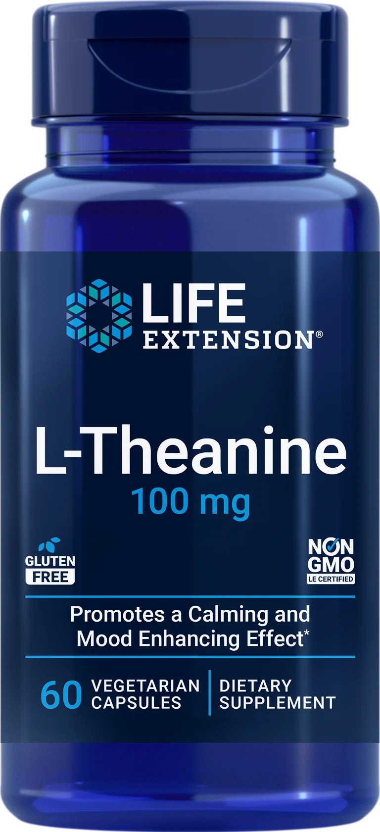 Life Extension L-Theanine 100 mg, 60 cps. od 569 Kč - Zbozi.cz