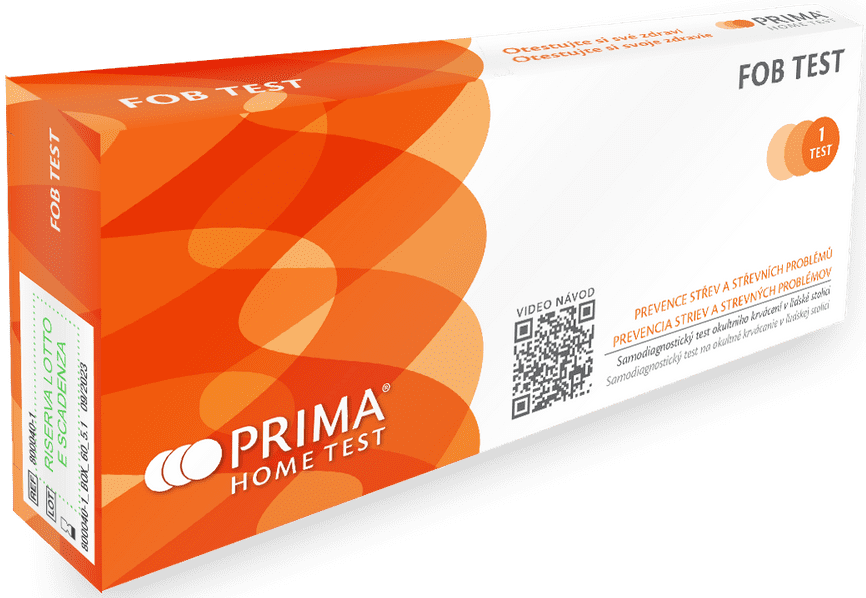 Prima Home FOB Test pro samotestování krvácení ve stolici 1 ks od 126 ...