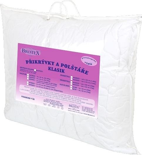 Brotex Klasik polštář s výplní tyčinkami 900 g 70 x 90 cm od 556 Kč ...