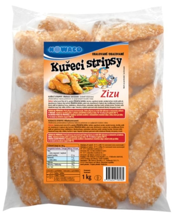 Nowaco Zizu kuřecí stripsy obalované 1 kg od 231 Kč - Zbozi.cz