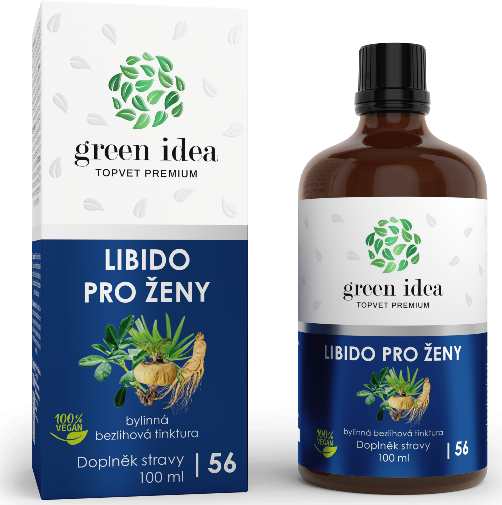 GREEN IDEA Libido pro ženy bezlihová tinktura 100 ml od 179 Kč - Zbozi.cz