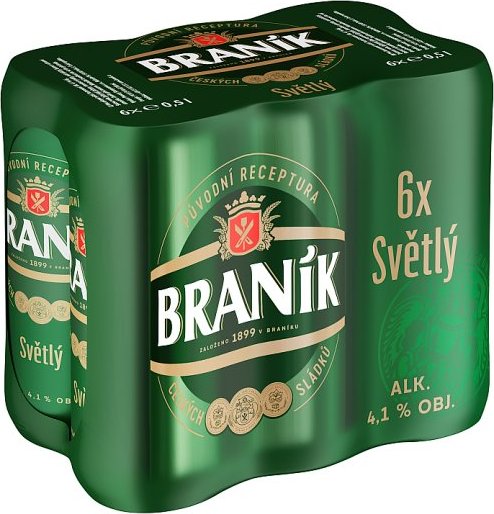 Braník Multipack 10° 6 x 0,5 l od 120 Kč - Zbozi.cz