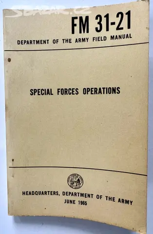 Rozbaleno G.I. Special Forces Operations Manual FM 31-21 - 1965 - Sbazar.cz
