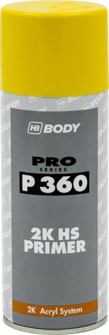 HB Body Pro P 360 HS Primer sprej 400 ml žlutý od 158 Kč - Zbozi.cz