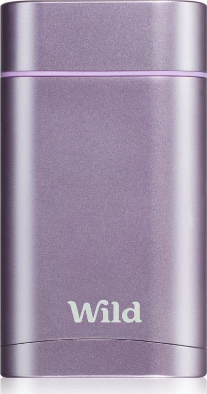 Wild Refill Coconut & Vanilla Purple Case tuhý deodorant s pouzdrem 40 ...