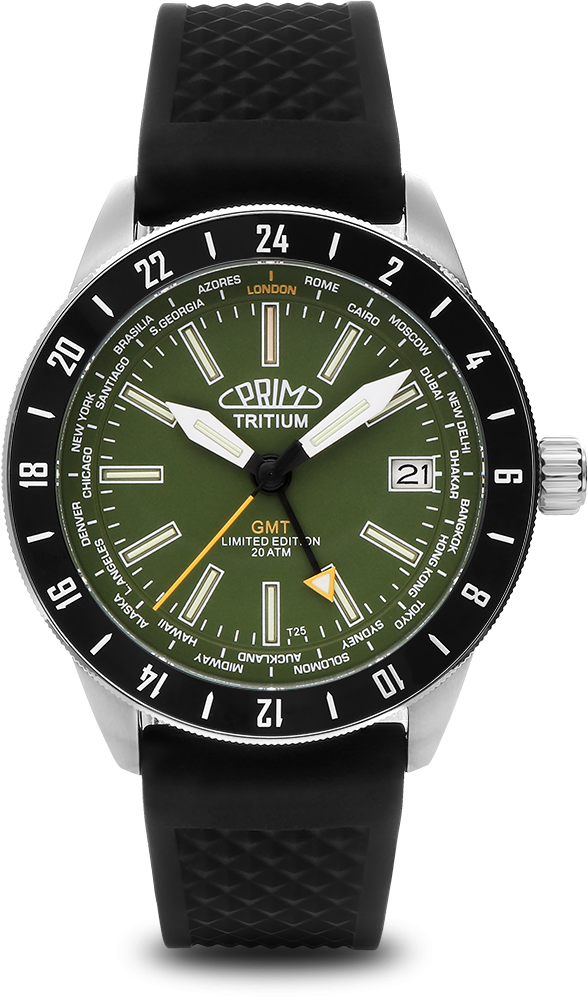 PRIM Sport Tritium World Timer W91P.13213.B - Zbozi.cz