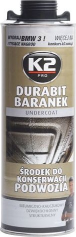 K2 Durabit Baranek ochranný gumový povlak 1 l od 157 Kč - Zbozi.cz