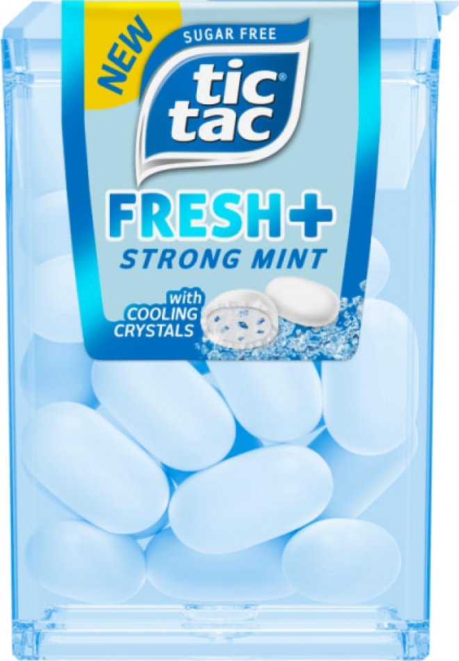 Ferrero Tic Tac Fresh+ Strong Mint 11,9 g - Zbozi.cz