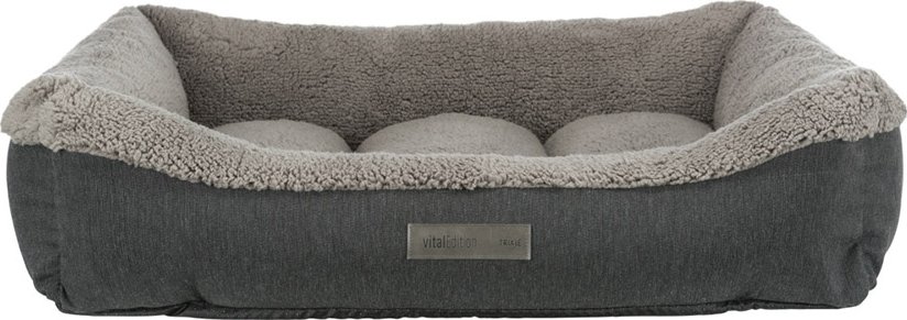 Trixie Bendson Vital pelech s okrajem 110 x 85 cm tmavě šedý/světle ...