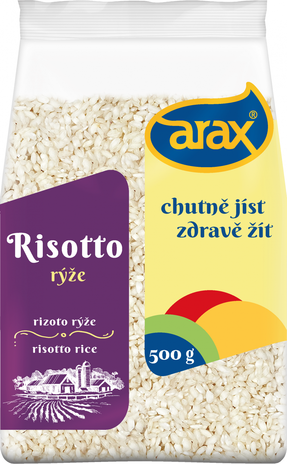 ARAX Arborio Risotto 500 g od 43 Kč - Zbozi.cz