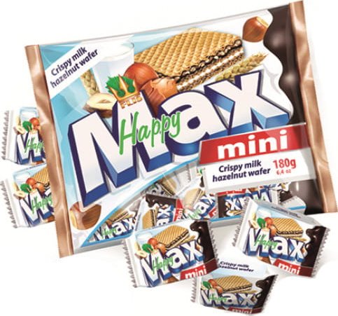Happy Max Mini lískoořískové 180 g - Zbozi.cz