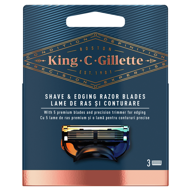 Recenze King C. Gillette holicí hlavice pro holení a tvarování 3 ks ...
