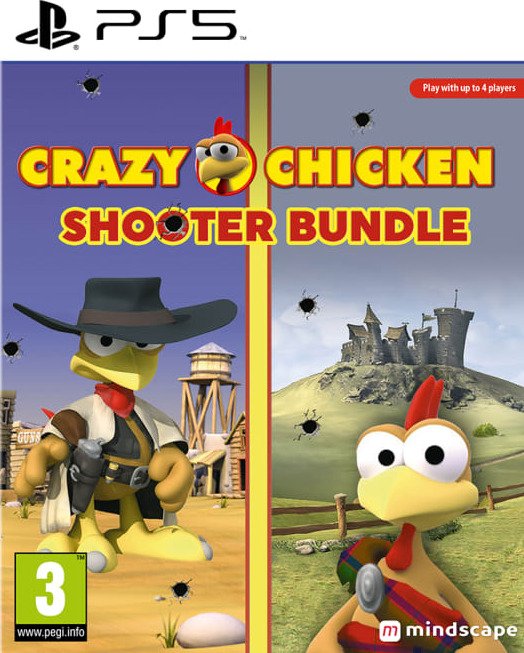 Crazy Chicken: Shooter Bundle PS5 - Zbozi.cz