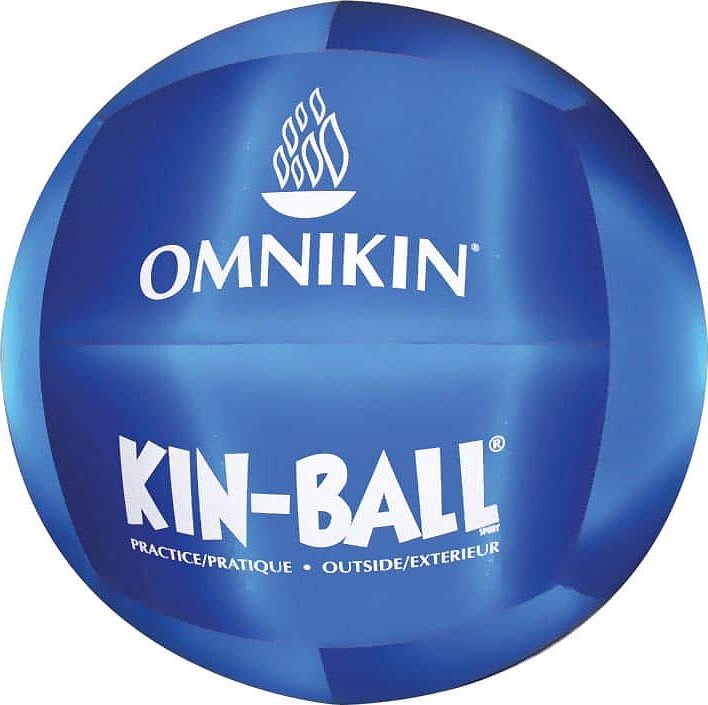 Omnikin Kin-Ball míč 102 cm modrý - Zbozi.cz