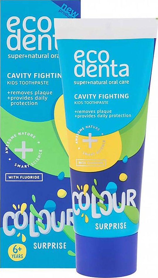 Ecodenta Colour Surprise Cavity Fighting Kids Toothpaste 75 ml od 94 Kč ...