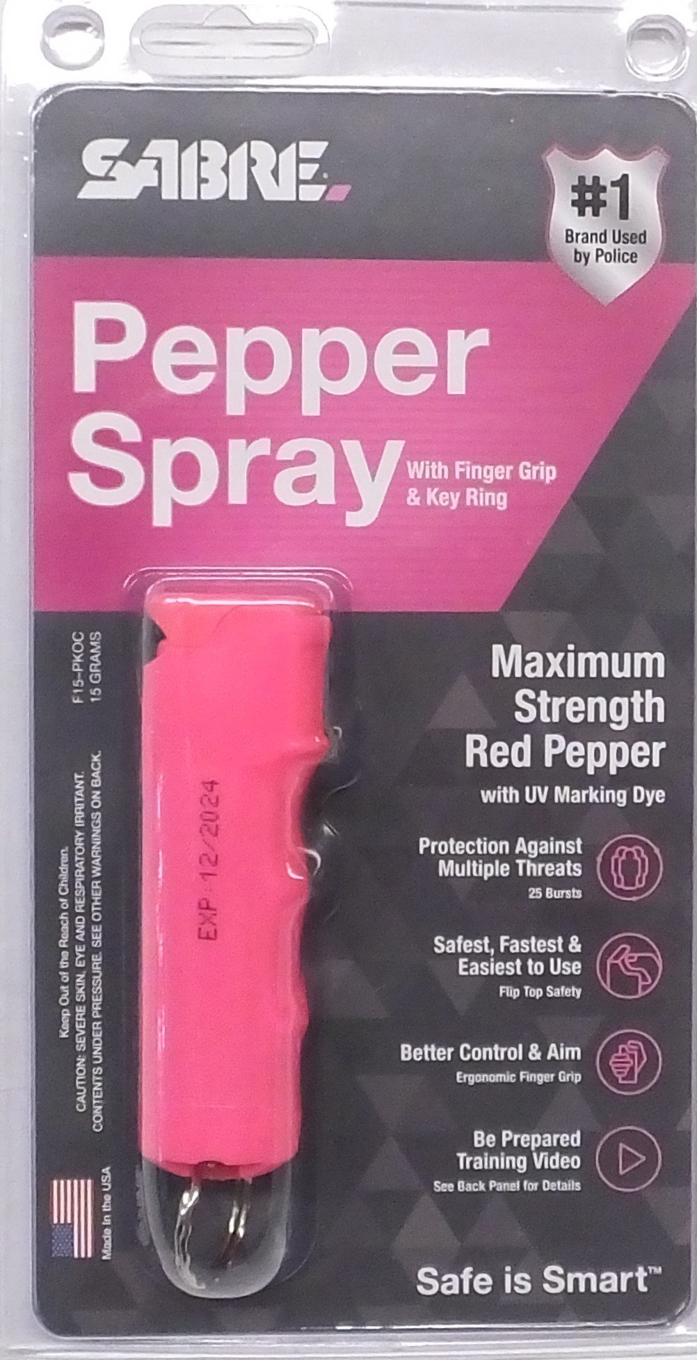 Sabre Red Pepper Spray 15 ml od 335 Kč - Zbozi.cz
