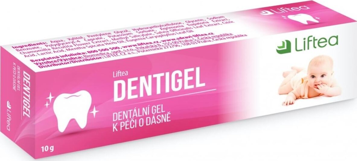 Liftea Dentigel 10 g od 80 Kč - Zbozi.cz
