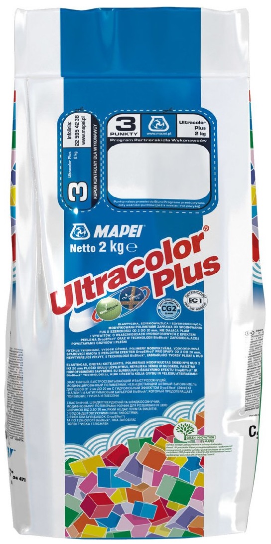 Mapei Ultracolor Plus 116 mechově šedá 2 kg - Zbozi.cz