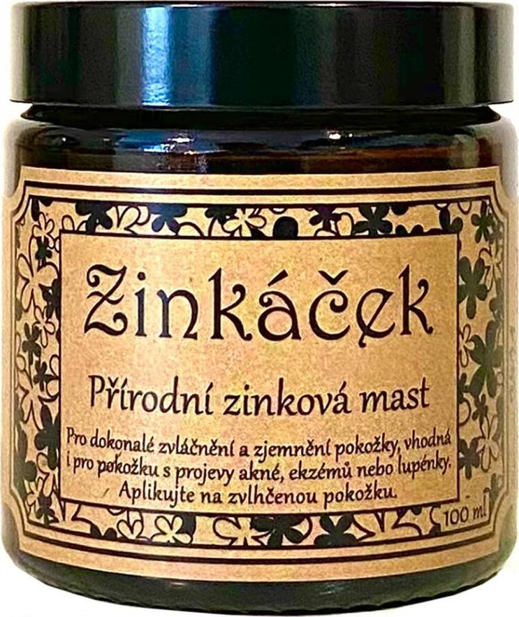Herbalka Zinkáček přírodní zinková mast 100 ml - Zbozi.cz